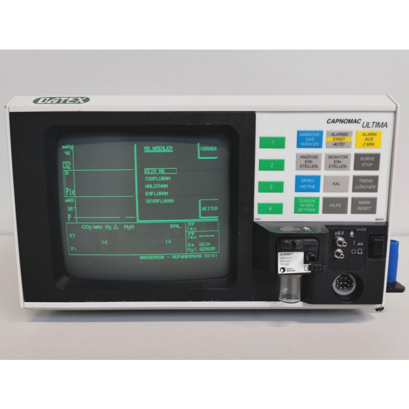 Anesthesia Monitor - Datex - CAPNOMAC ULTIMA