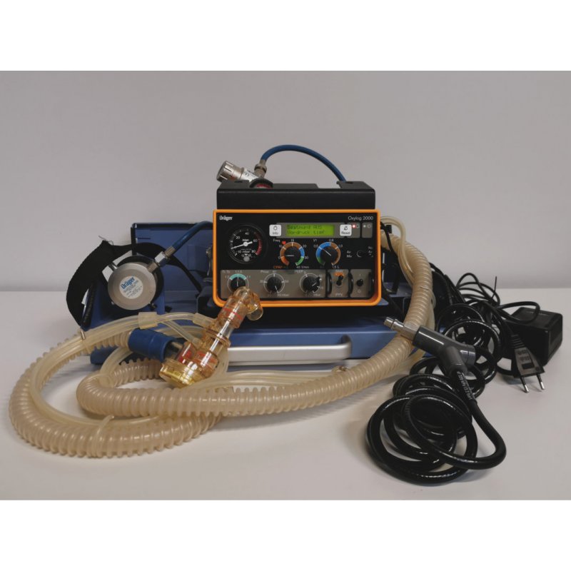 emergency ventilator - Dräger - Oxylog 2000